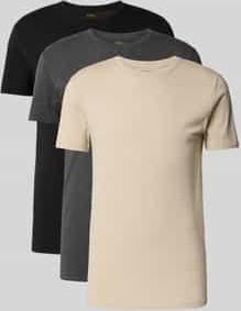 Ralph Lauren Regular Fit T-Shirt-Set aus reiner Baumwolle im 3er-Pack