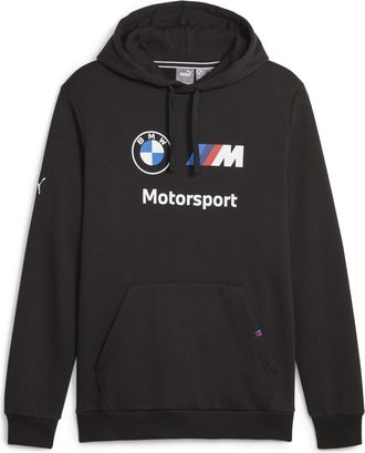 Puma Herren BMW M Motorsport Essentials Fleece Hoodie Kapuzenpullover, Schwarz, L