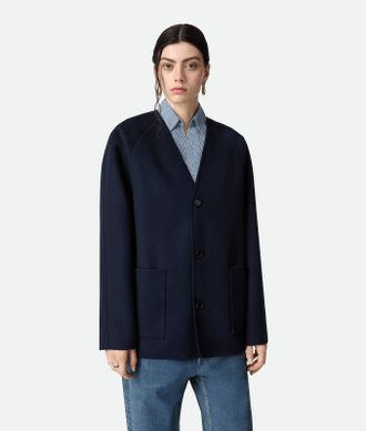 Bottega Veneta Manteau En Laine L&eacute;g&egrave;re Et Cachemire - Bottega Veneta