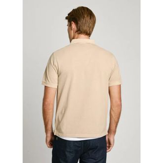 Pepe Jeans London Homme, Tops, Beige, Taille: 2XL Polo New Oliver