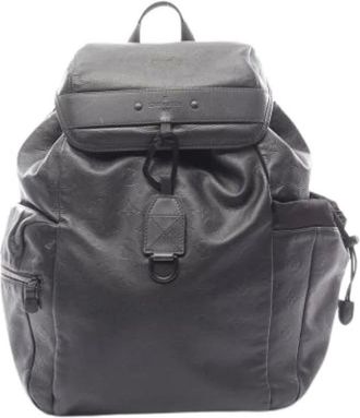 Louis Vuitton unisex, Pre-owned, Noir, Taille: ONE Size Sac &agrave; dos Monogram Shadow Pre-owned