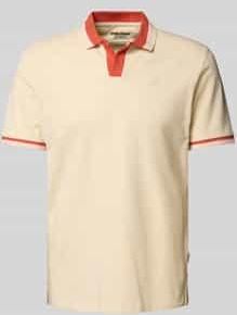 Blend Regular Fit Poloshirt mit V-Ausschnitt Modell Evo