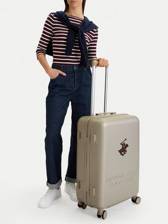 Beverly Hills Polo Club Mittlerer Koffer Beverly Hills Polo Club CEO-BHPC-M-003-08-BEIGE Beige