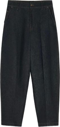 Christophe Lemaire Homme, Jeans, Noir, Taille: L Pantalon de Travail Barrel