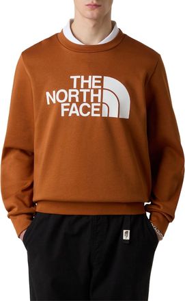 The North Face Herren Easy Crew Sweatshirt, Burnt Umber, XL