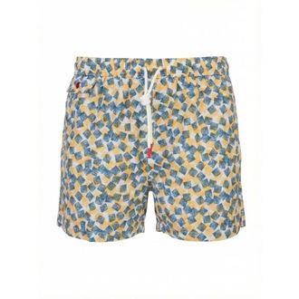 Kiton Homme, Maillots de bain, Jaune, Taille: 2XL Costume Mare