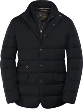 Moorer Homme, Vestes, Bleu, Taille: XL Ilvo-Pum