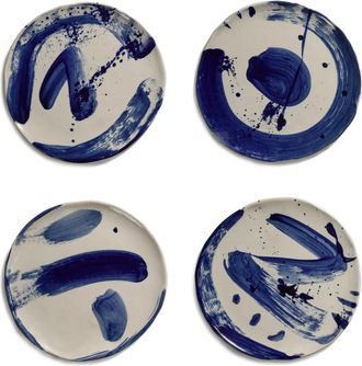 Serax Assiettes &agrave; dessert Sophia, Marie Michielssen - Set de 4 Serax