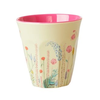 Rice Medium Melamin Becher - Summer Flowers Print