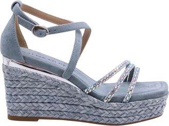 Alma En Pena Alma EN Pena, Femme, Chaussures, Bleu, Taille: 41 EU Bernagie Wedge Sandal