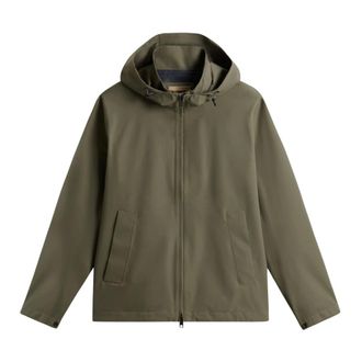 Woolrich Pacific Jacket - - Jackets - Herren - Gr&uuml;n - 2XL