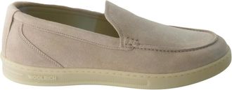 Woolrich Homme, Chaussures, Beige, Taille: 41 EU Mocassins plats en daim