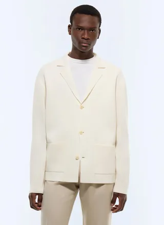 Fursac Cardigan en laine et coton - Taille XXL - Homme