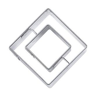 Städter Ausstechform, Edelstahl, Silber, 4,5cm