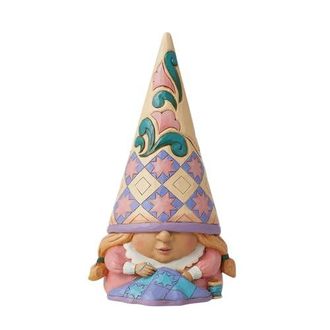 Enesco Jim Shore Heartwood Creek Four Seasons Sewing Gnom-Figur, 17,8 cm