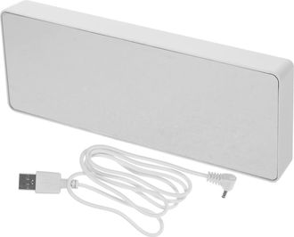 Aboofan Digitale Wecker Funkuhr Mit Gro&szlig;er Led-anzeige Digitaluhr F&uuml;r Schlafzimmer Elektrische Uhr Mit Klarem Display Moderner Wecker Mit Digitalanzeige Heimd