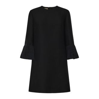Valentino Garavani Crepe Couture Kleid - - Dresses - Damen - Schwarzk - S