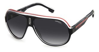 Carrera Sonnenbrillen Carrera SPEEDWAY/N T4O BLACK CRYSTAL BLACK WHITE RED 63/12/ MAN