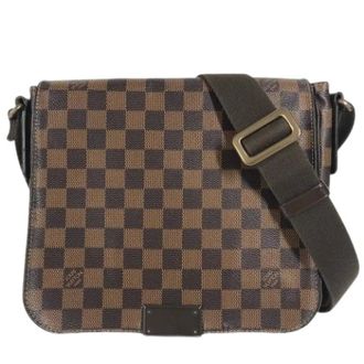 Louis Vuitton Sac bandouli&egrave;re en toile Pre-owned - Homme - Pre-owned - Brun - Taille: ONE Size