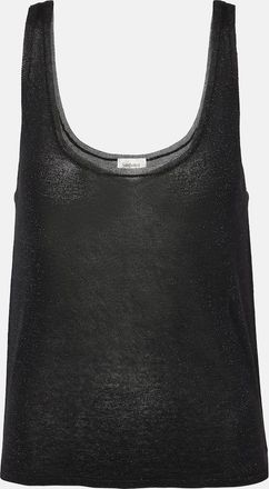 Saint Laurent Top aus Strick