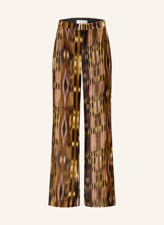 BA&SH Ba&Sh Marlenehose Velvo Aus Samt gruen