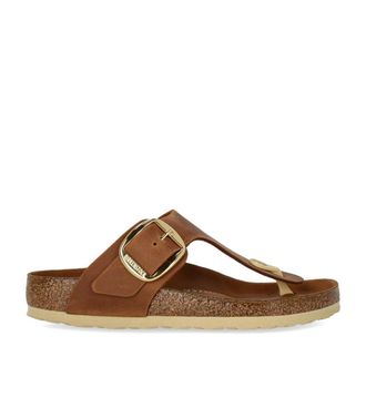 Birkenstock SANDALE TONG GIZEH BIG BUCKLE COGNAC BIRKENSTOCK