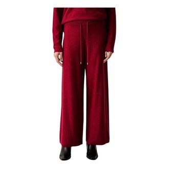 Joseph Ribkoff Pantalon large - Femme - Pantalons - Rouge - Taille: 40 FR