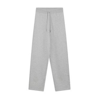 Ami Quota Jogging Mit Kontrastierendem Logo - - Trousers - Damen - Grau - S