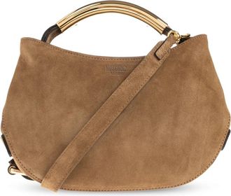 Moschino Femme, Sacs, Brun, Taille: ONE Size Handle Me Bag