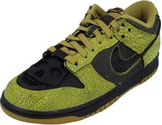 Nike DUNK LOW HALLOWEEN SKULL CHAUSSURES LIFESTYLE POUR HOMMES, Cactus brillant, noir, curry vert, 43 EU