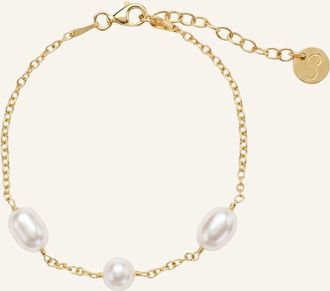 Pompidou Armb&auml;nder Adelina Pearl By Glambou gold