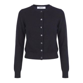 Jucca Wollcardigan - - Knitwear - Damen - Schwarzk - M