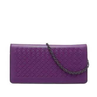 Bottega Veneta Sac bandouli&egrave;re Pre-owned - Femme - Pre-owned - Violet - Taille: ONE Size