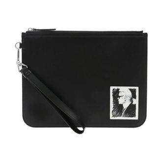 Karl Lagerfeld Clutch Essential - - Bags - Damen - Schwarzk - ONE SIZE