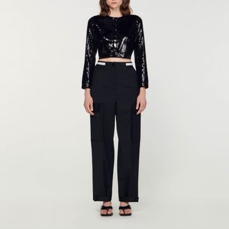 Sandro Pantalon cargo large
