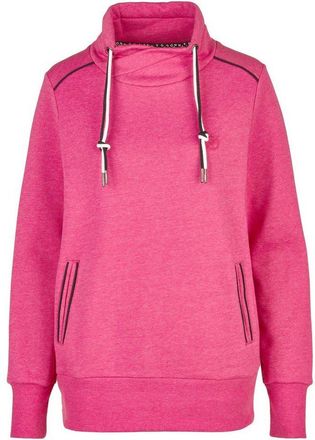 Navigazione Stehkragenpullover mit Paspeln
