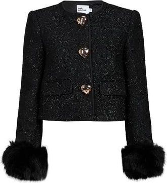 Self Portrait Veste ample courte