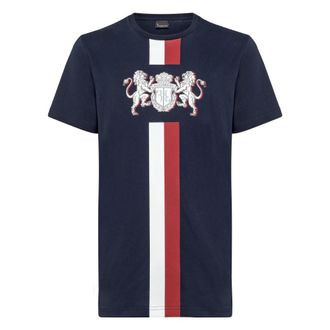 Billionaire Boys Club Homme, Tops, Bleu, Taille: XS T-Shirt Col Rond Lion