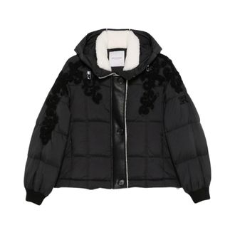 Ermanno Scervino Damen, Jacken, Schwarzk, 2XSGr&ouml;&szlig;e