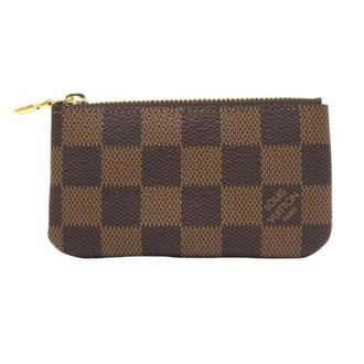 Louis Vuitton Pre-owned Pochette Cle Damier Coin Case - - Pre-owned - Damen - Braun - ONE SIZE