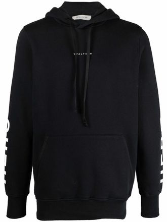 Alyx hoodie à imprimé graphique - Noir