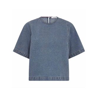 Co'Couture Damen, Blusen & Hemden, Blau, SGr&ouml;&szlig;e