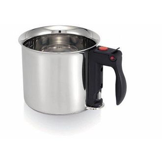 Beka 12040154 Bain Marie en acier inoxydable 16 cm, Argent&eacute;