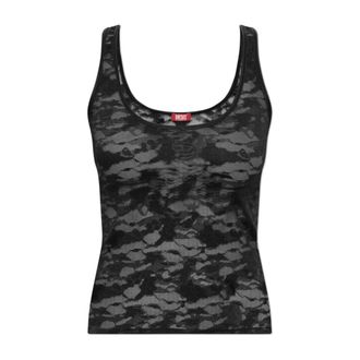 Diesel Femme, Tops, Noir, Taille: 36 FR Lily-Utlt Top