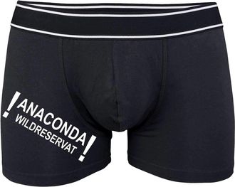 Spass Kostet M&auml;nner Boxershort mit Spruch Anaconda Gr&ouml;&szlig;e S bix 5XL