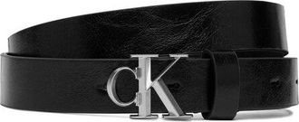 Calvin Klein G&uuml;rtel Ck Buckle Glossy Strap 25M LV04F7122G Schwarz