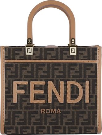 Fendi Small Tote Bag Sunshine
