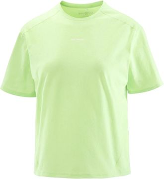 Salomon Femme, Tops, Vert, Taille: 42 FR Trackline T-Shirt