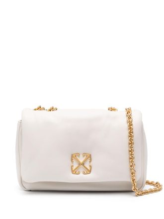 Off-white sac port&eacute; &eacute;paule Jitney - Blanc