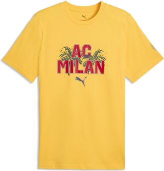 Puma T-shirt FtblCulture AC Milan Homme, Accessoires, Jaune, XXL